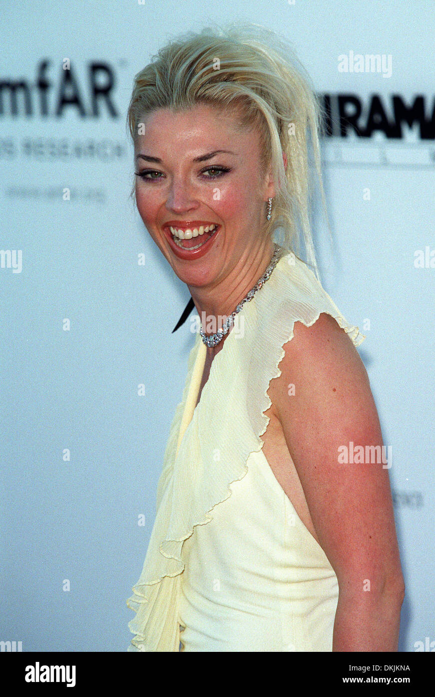 TAMARA BECKWITH.MODEL.CANNES, FRANCE, EUROPE.17/05/2001.BH74G29C Stock ...