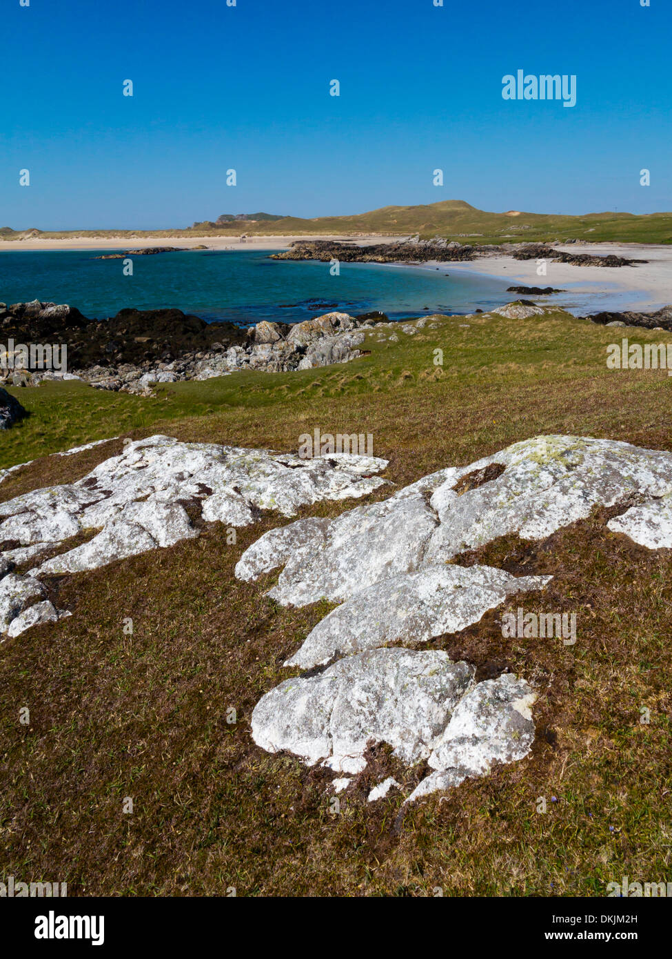 Crossapol Beach on the Island of Coll in the Inner Hebrides Argyll and ...