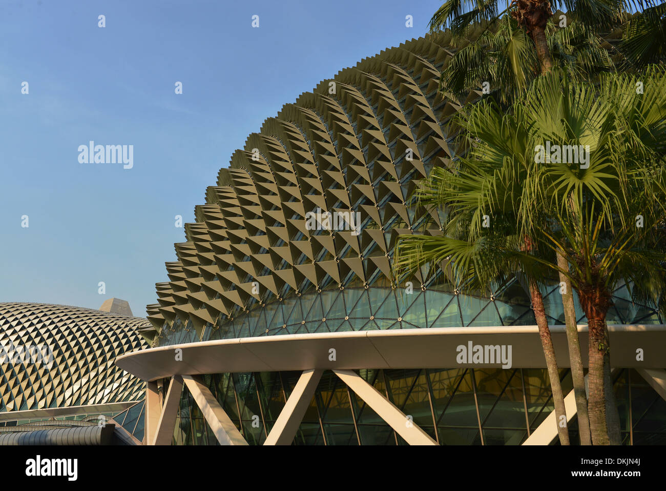 Esplanade Theatres on the Bay, Singapur Stock Photo - Alamy