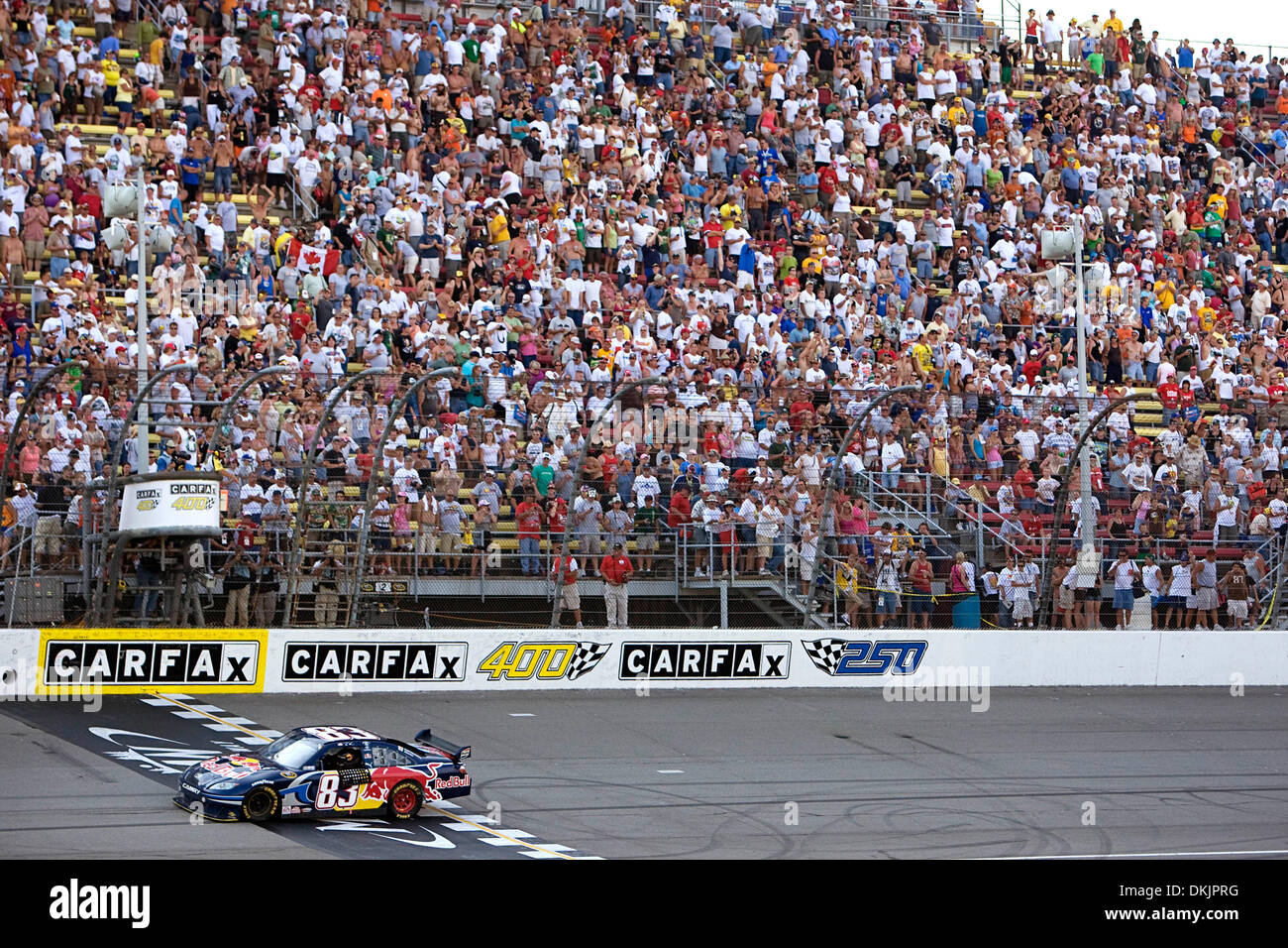 Aug. 16, 2009 - Brooklyn, Michigan, U.S - 16 August 2009: Brian Vickers ...