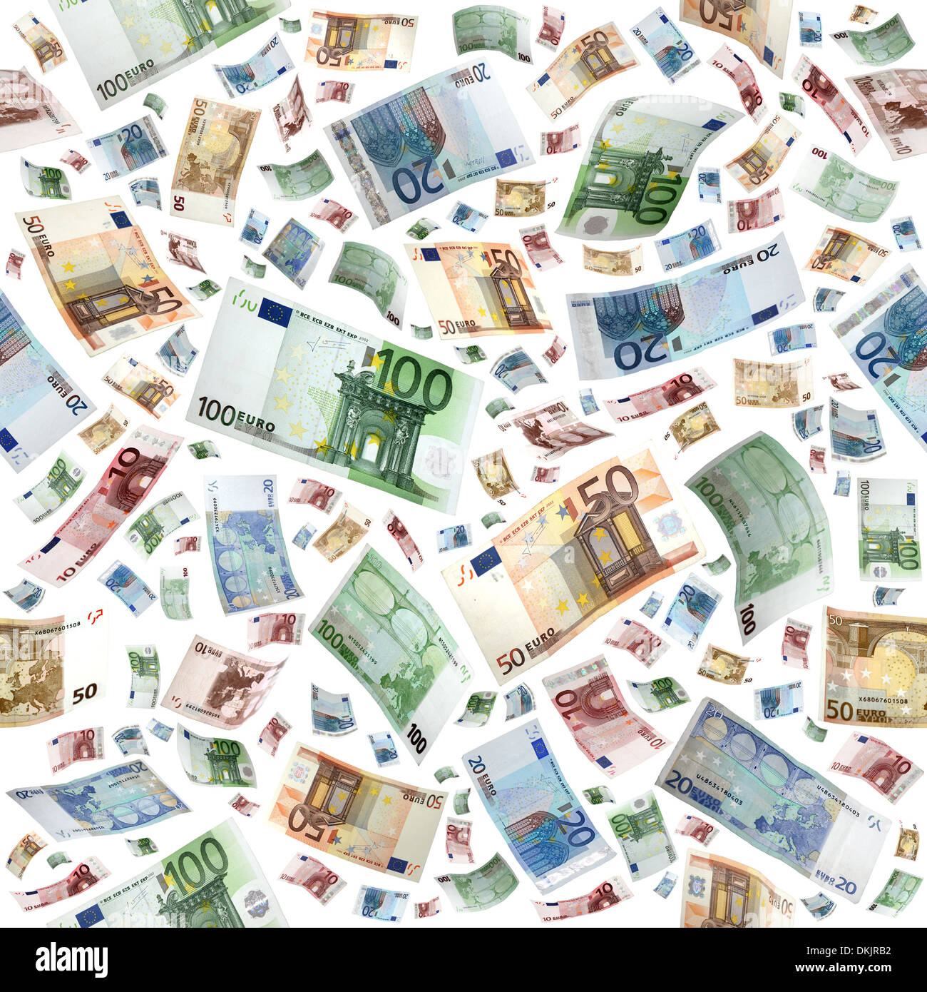 Many euro banknotes as a seamless background Stock Photo - Alamy