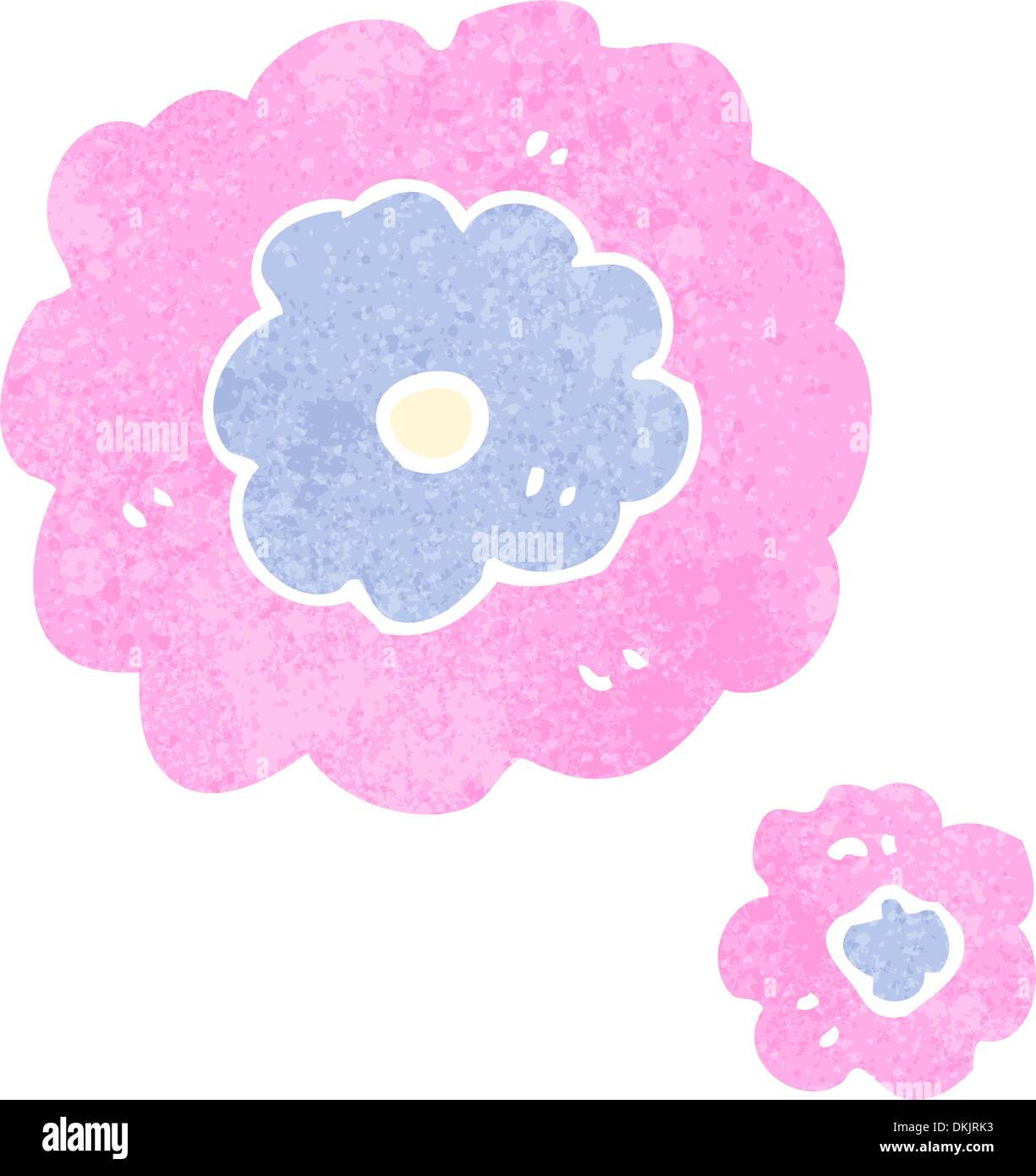 Retro cartoon illustration. On plain white background Stock Vector ...