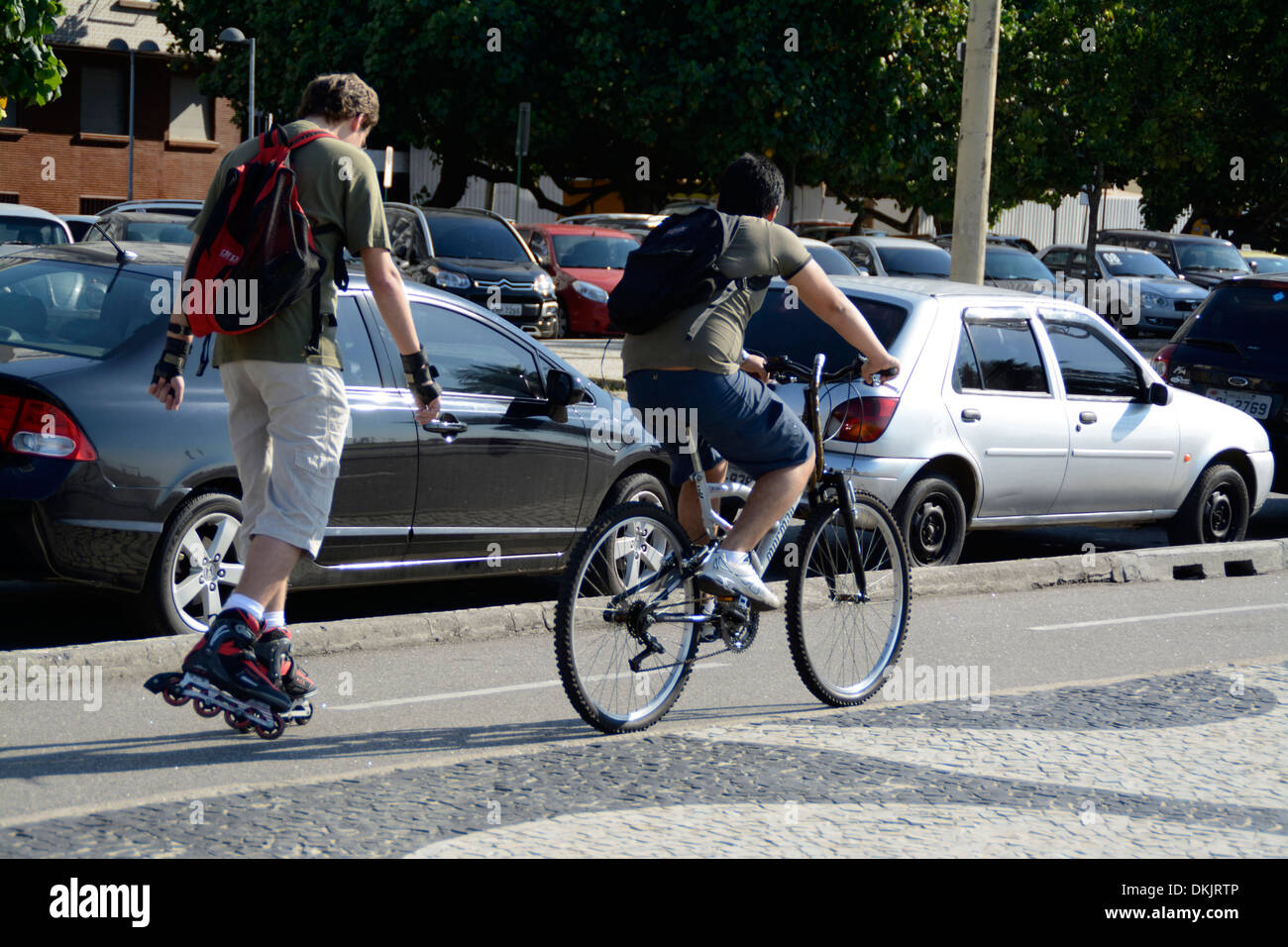 Rio cycle lane hi-res stock photography and images - Alamy