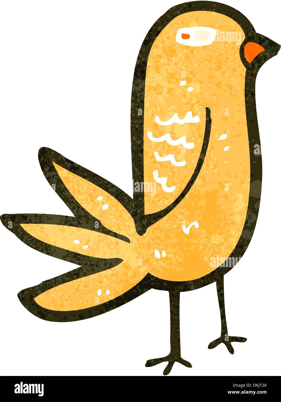 Retro cartoon illustration. On plain white background Stock Vector ...