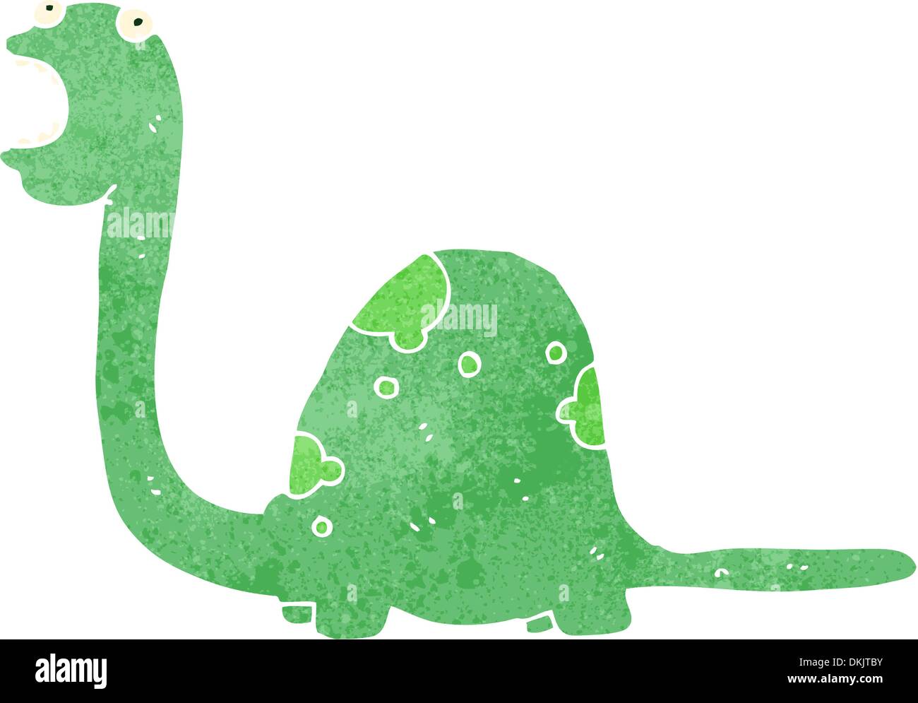 Retro cartoon illustration. On plain white background Stock Vector ...