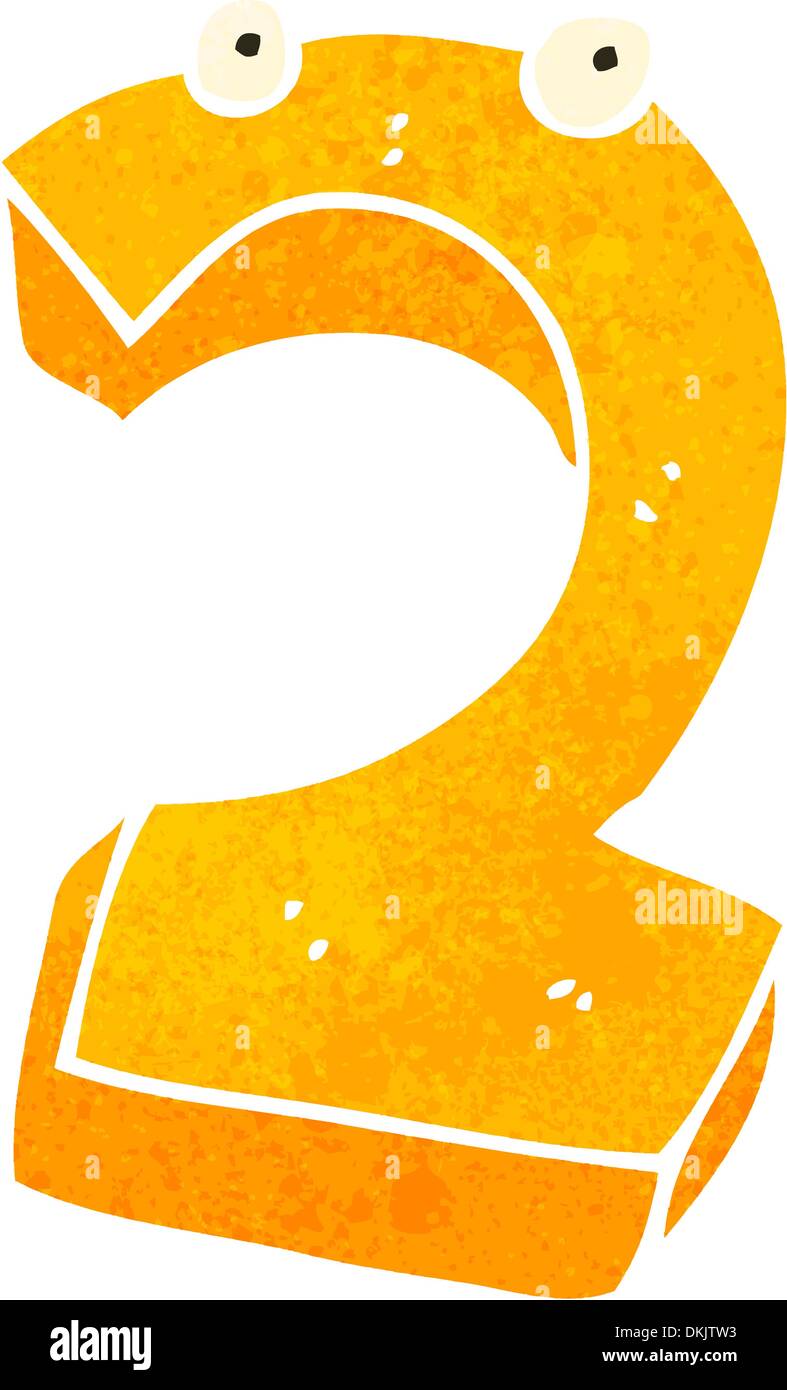 Retro cartoon illustration. On plain white background Stock Vector ...