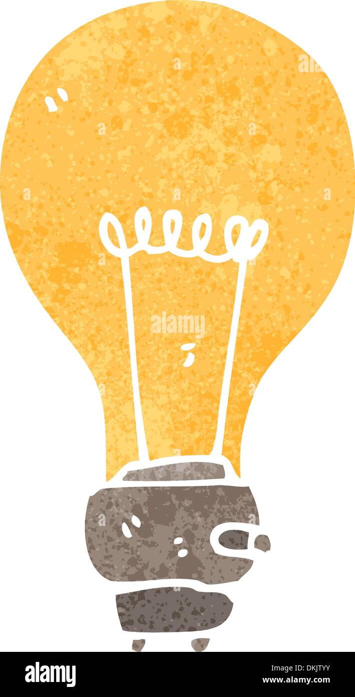 Retro cartoon illustration. On plain white background Stock Vector ...