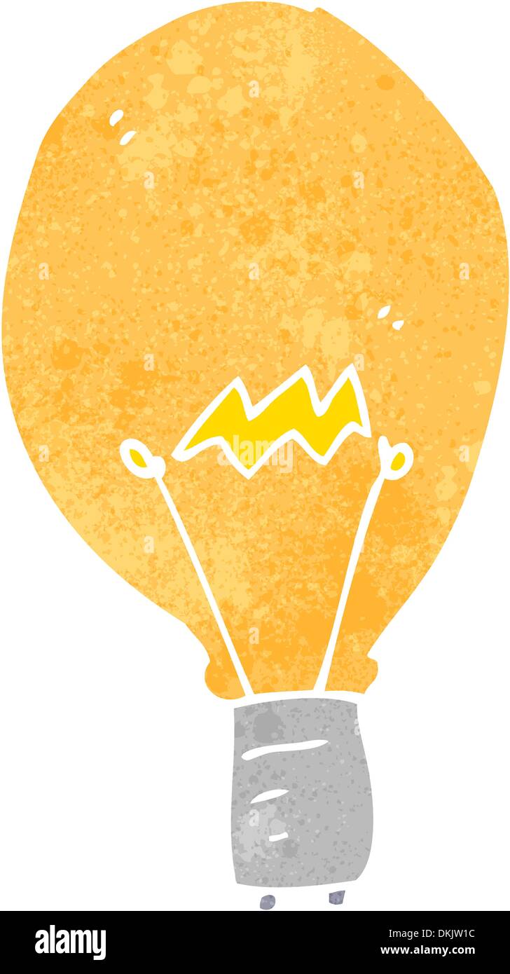 Retro cartoon illustration. On plain white background Stock Vector ...