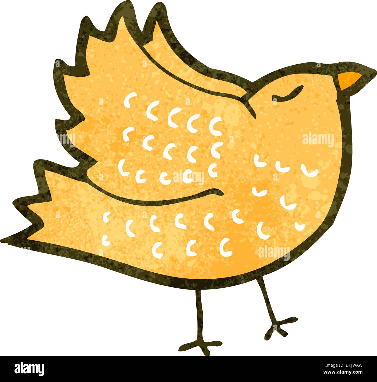 Retro cartoon illustration. On plain white background Stock Vector ...