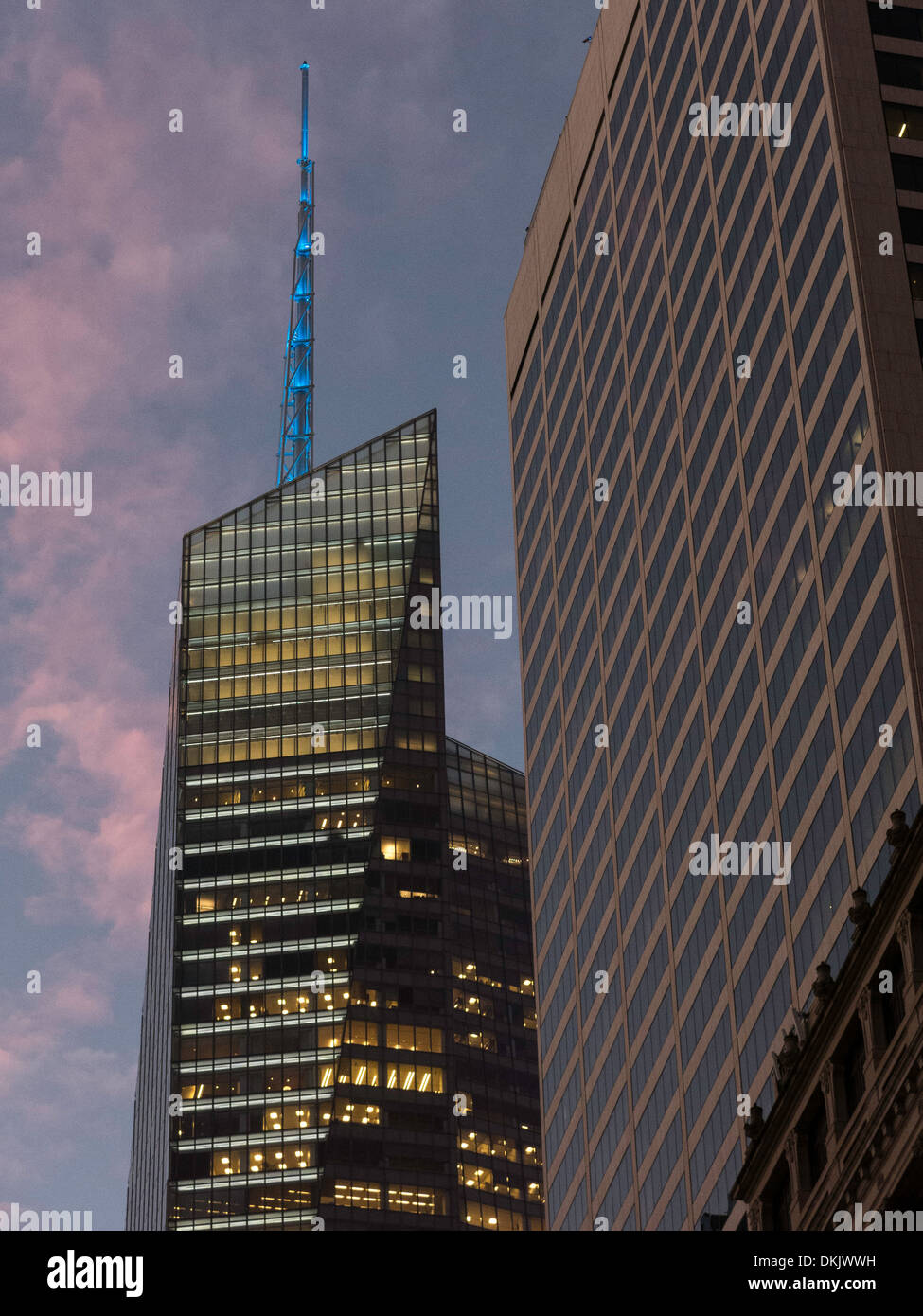 Bank america headquarters one park hi-res stock photography and images ...