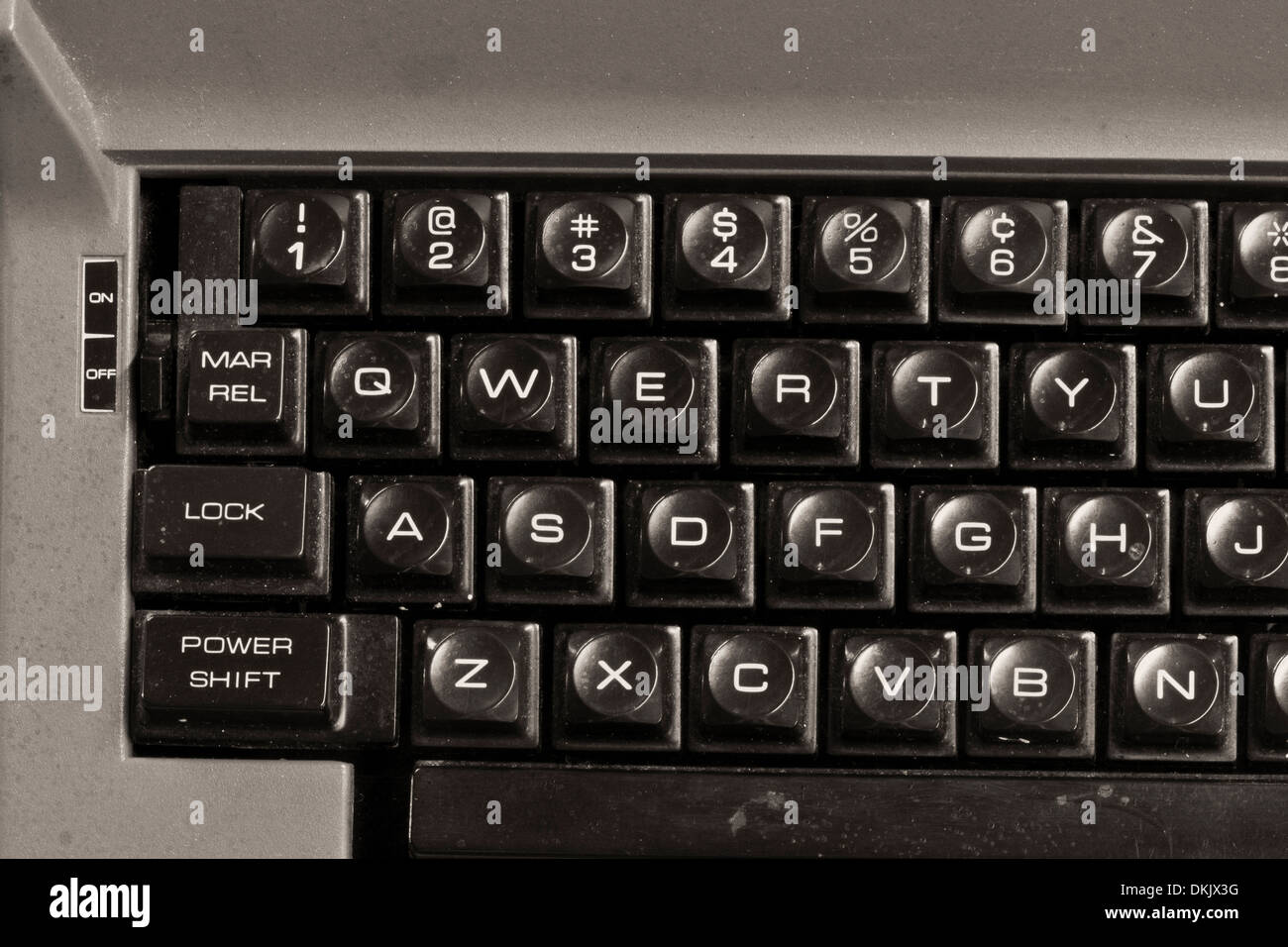 Dirty Old Typewriter - Dirty old Typewriter with Traditional QWERTY ...