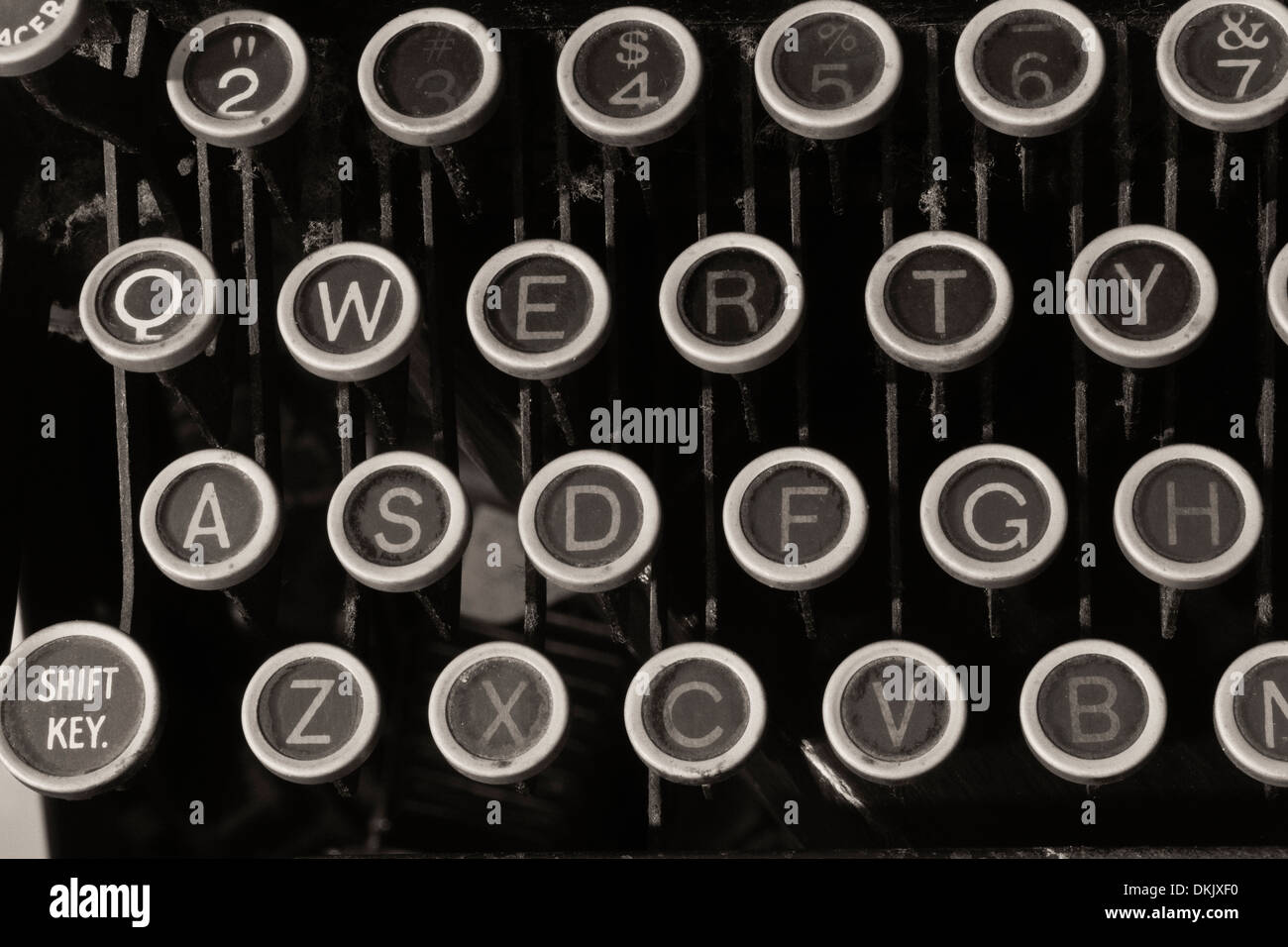 Antique Typewriter Antique Typewriter Showing High Resolution Stock ...