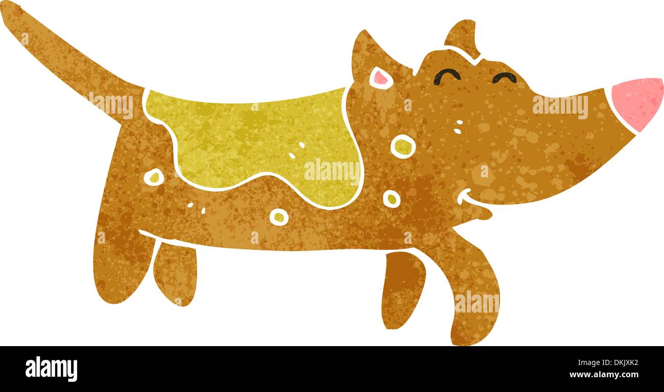 Retro cartoon illustration. On plain white background Stock Vector ...