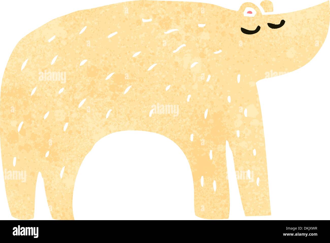 Retro cartoon illustration. On plain white background Stock Vector ...