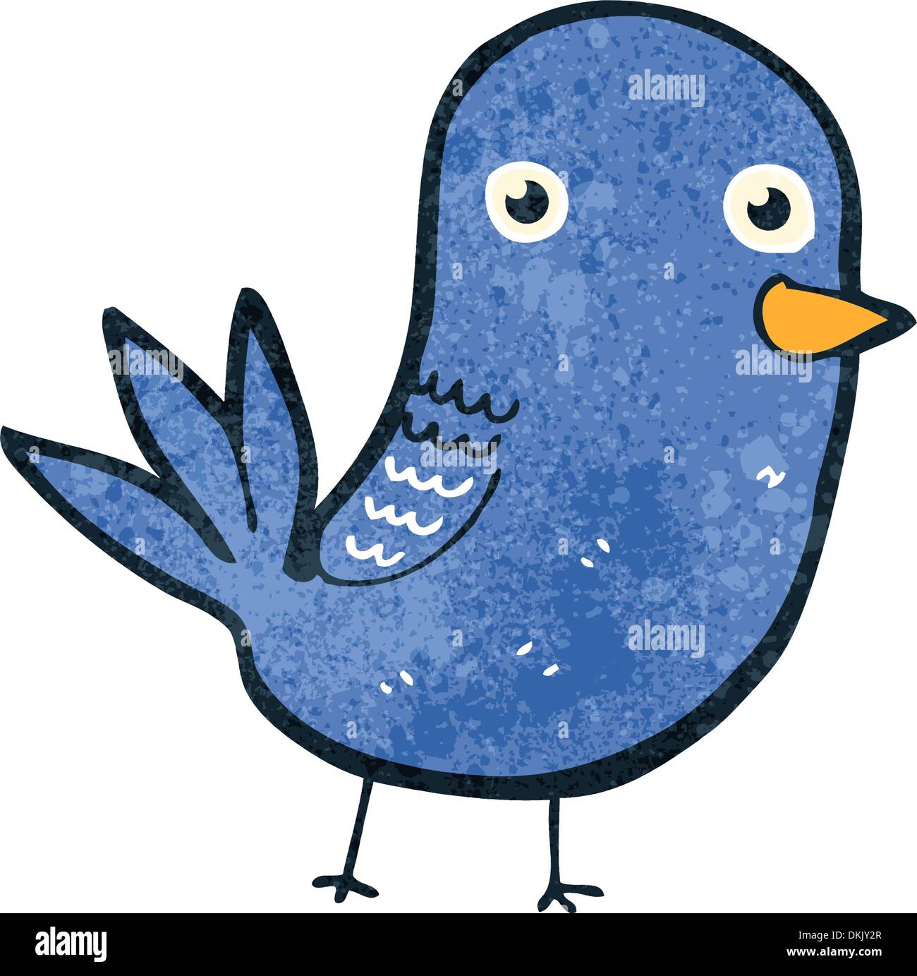 Retro cartoon illustration. On plain white background Stock Vector ...