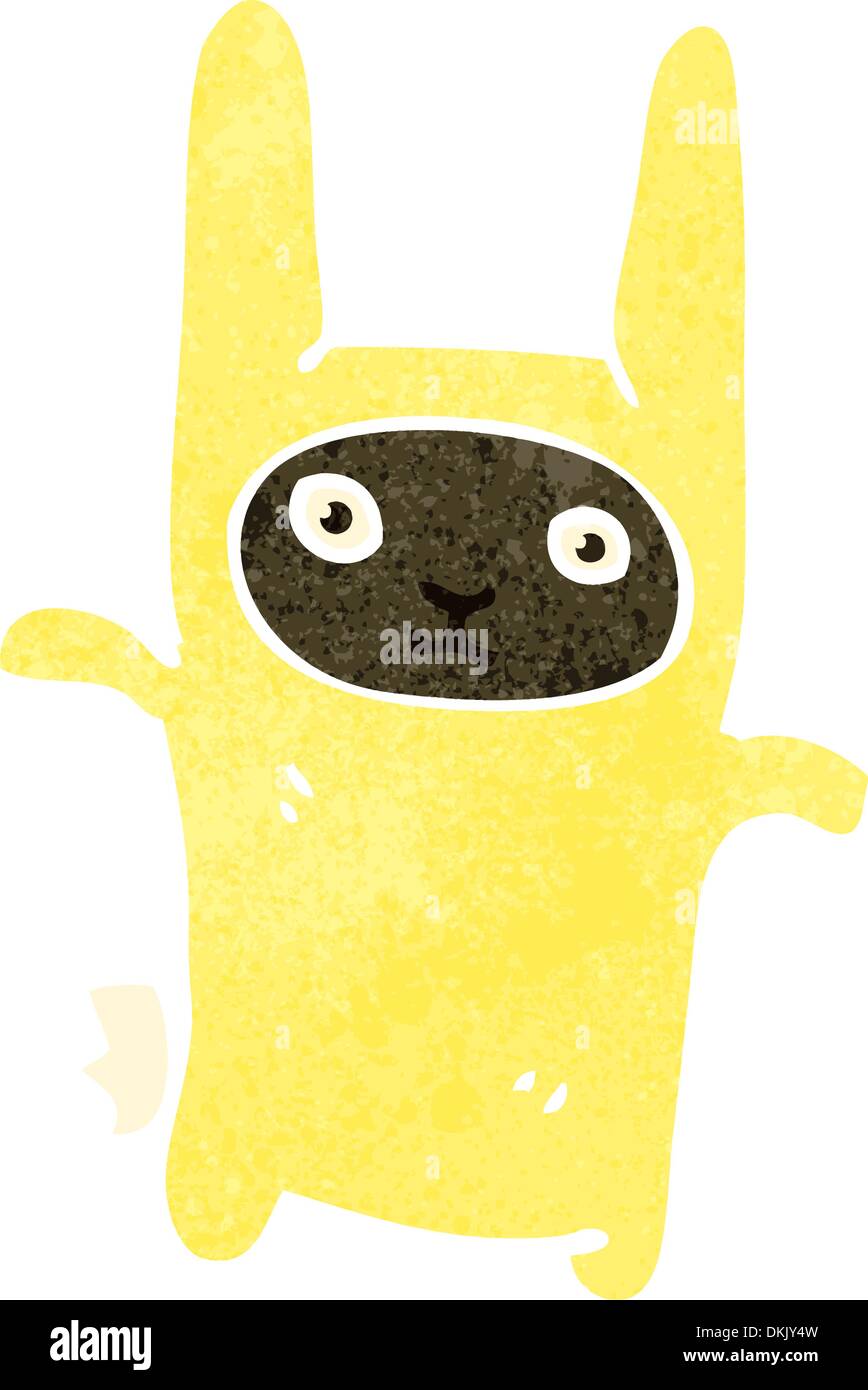 Retro cartoon illustration. On plain white background Stock Vector ...