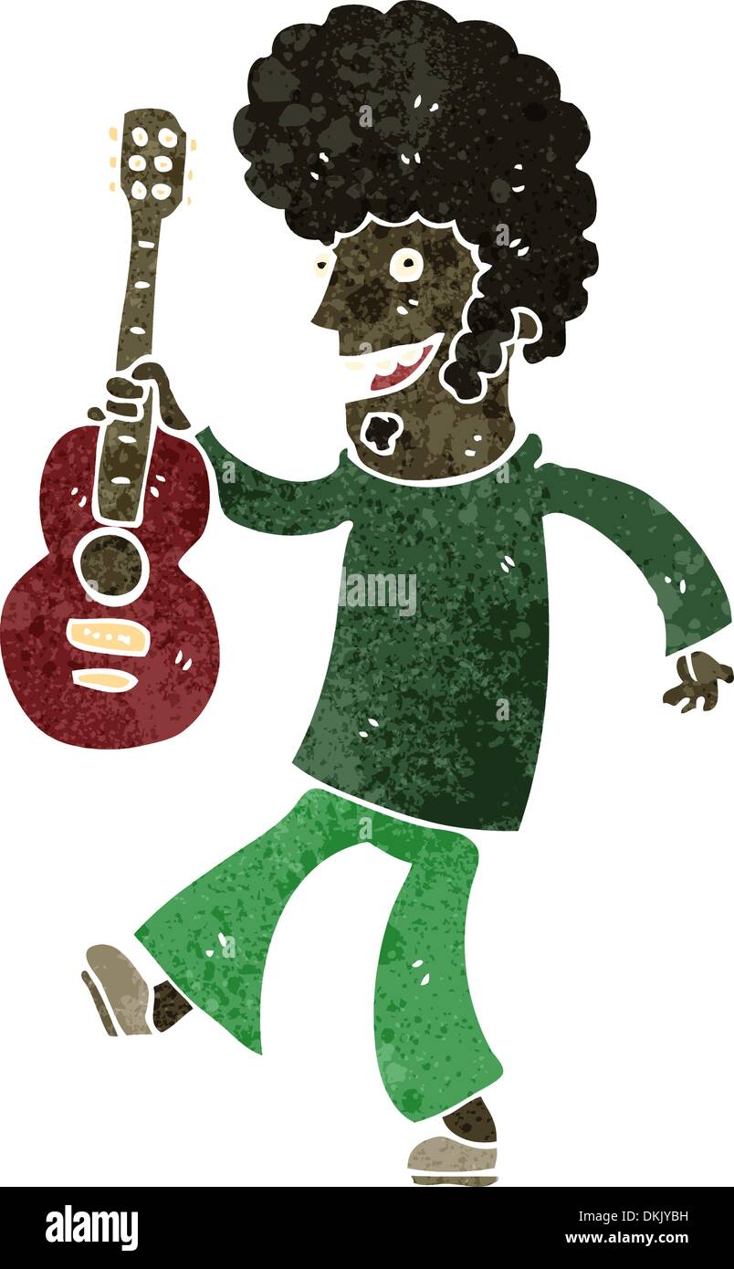 Retro cartoon illustration. On plain white background Stock Vector ...