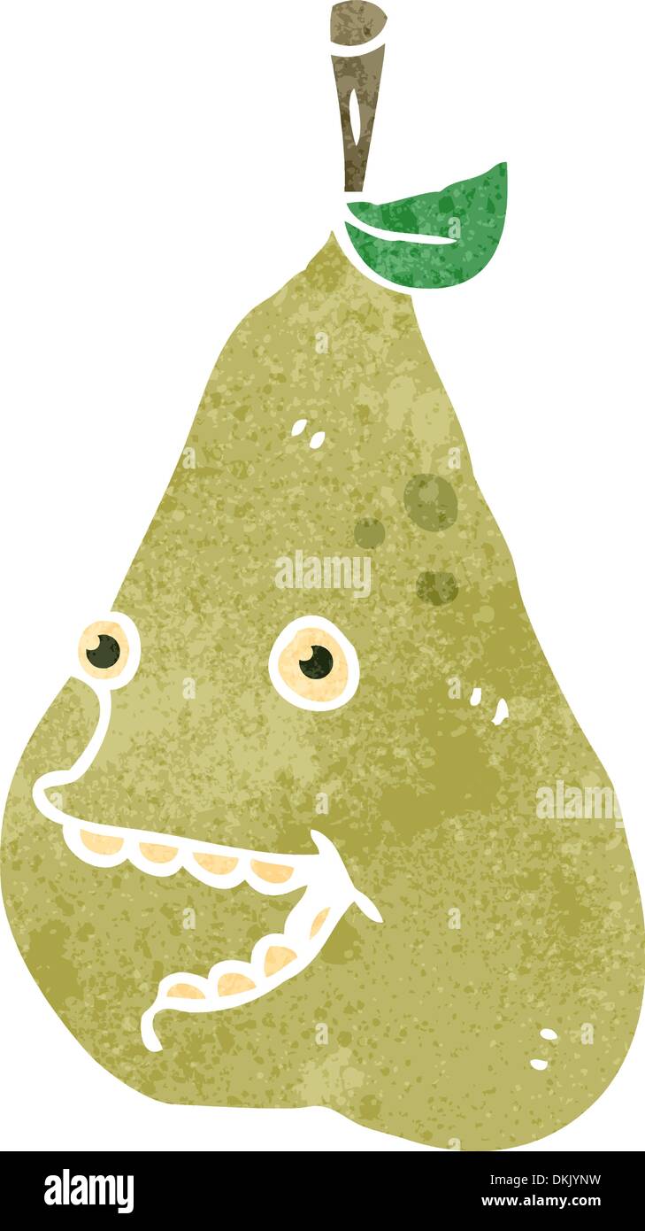 Retro cartoon illustration. On plain white background Stock Vector ...