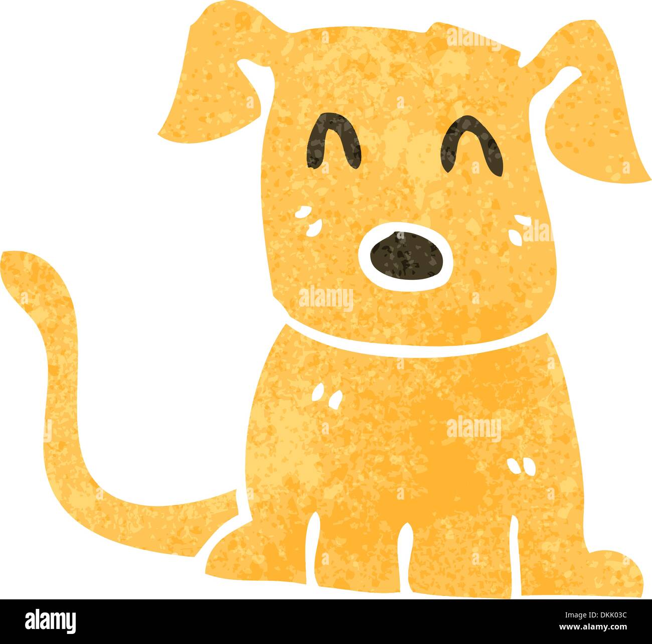 Retro cartoon illustration. On plain white background Stock Vector ...