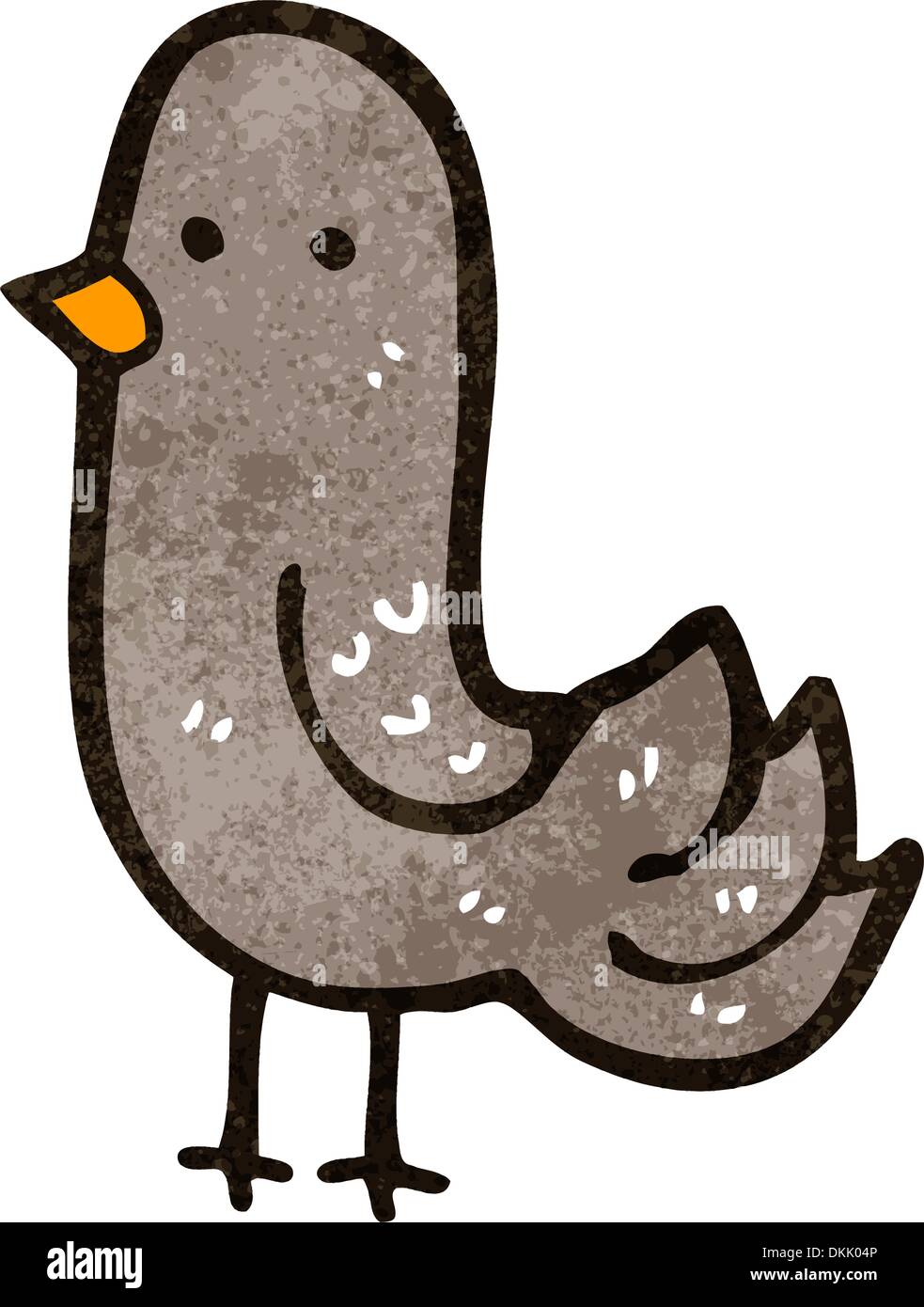 Retro cartoon illustration. On plain white background Stock Vector ...