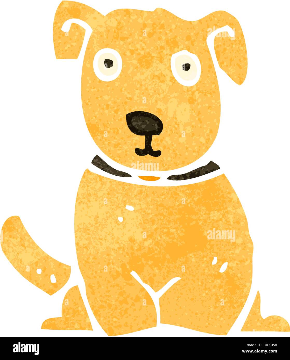 Retro cartoon illustration. On plain white background Stock Vector ...