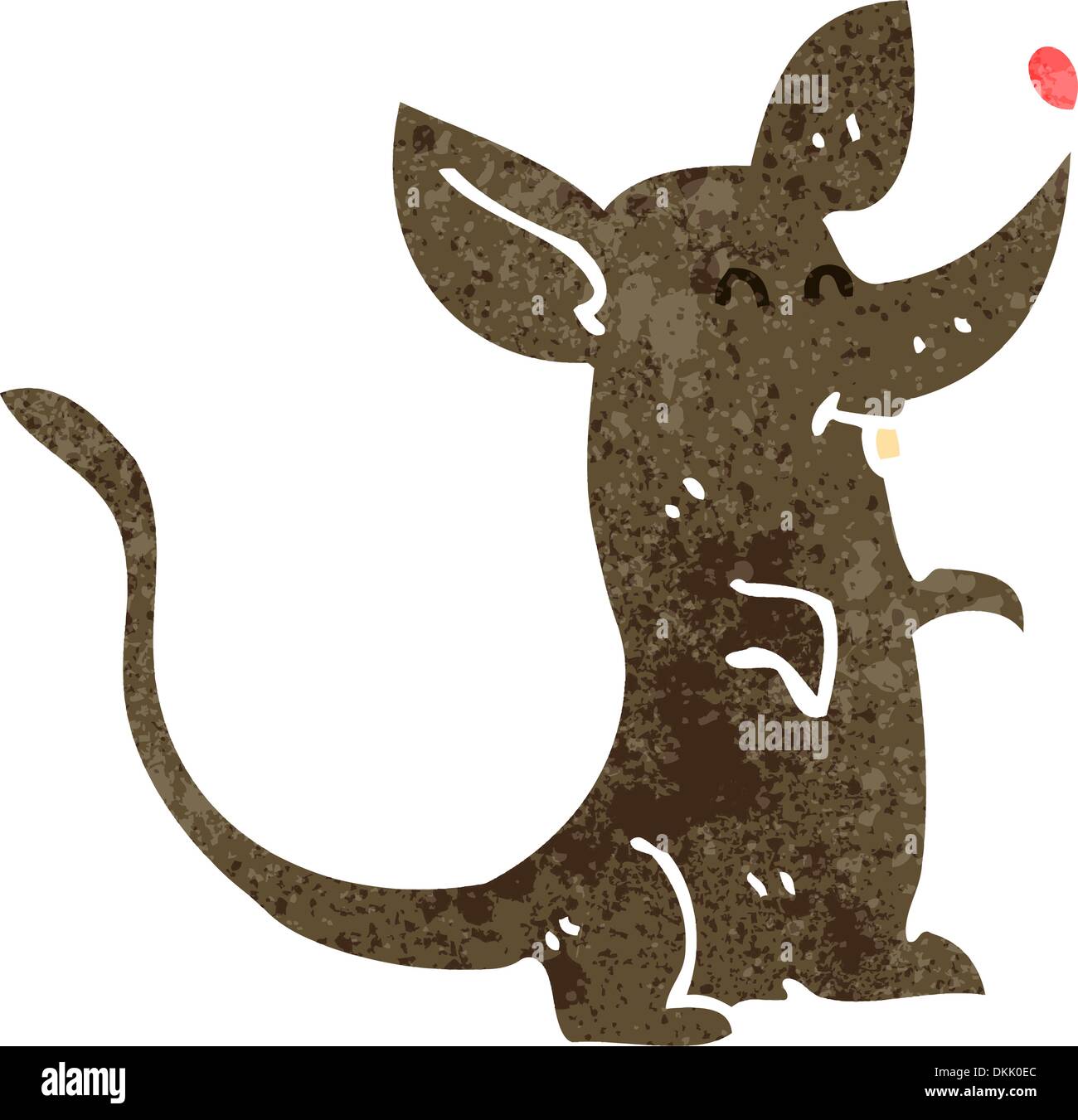 Retro cartoon illustration. On plain white background Stock Vector ...