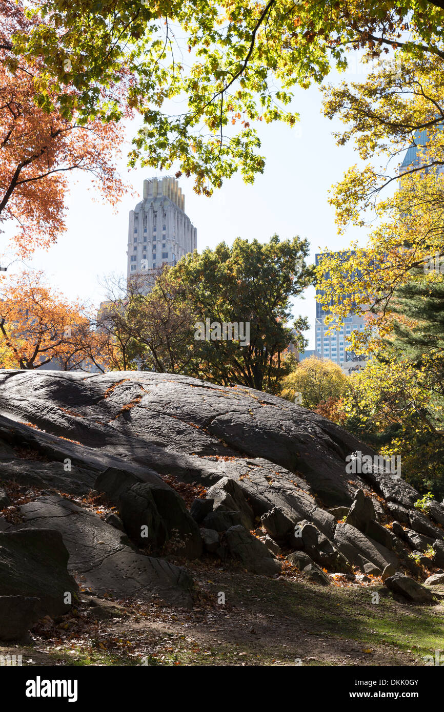 Rat rock central park new york hi-res stock photography and images - Alamy