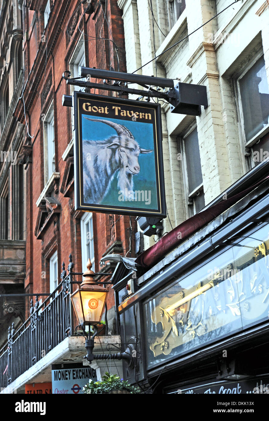 The Goat Tavern pub in the Royal Borough of Kensington and Chelsea ...