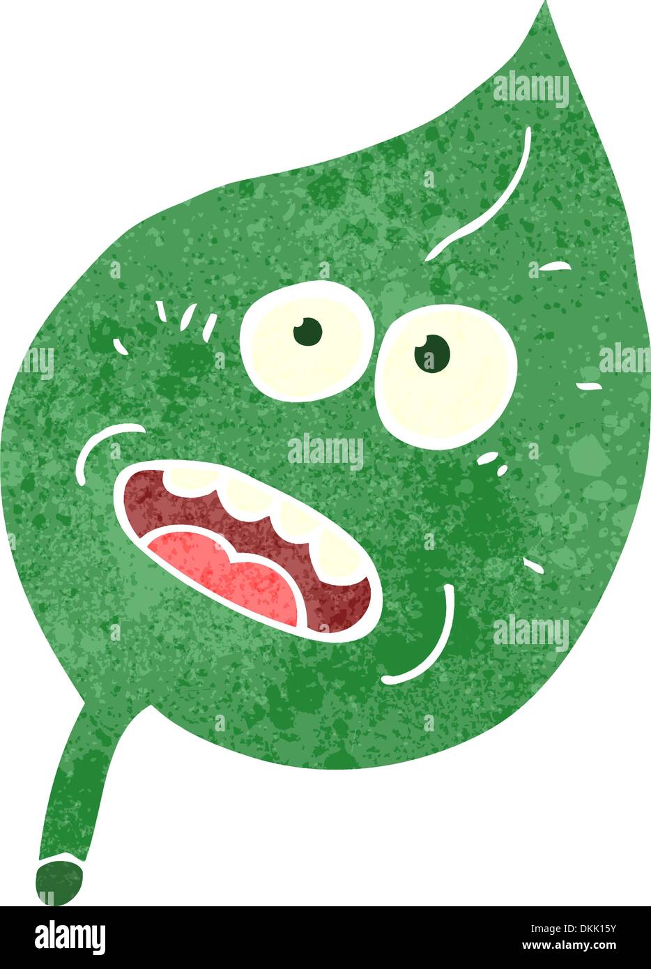 Retro cartoon illustration. On plain white background Stock Vector ...