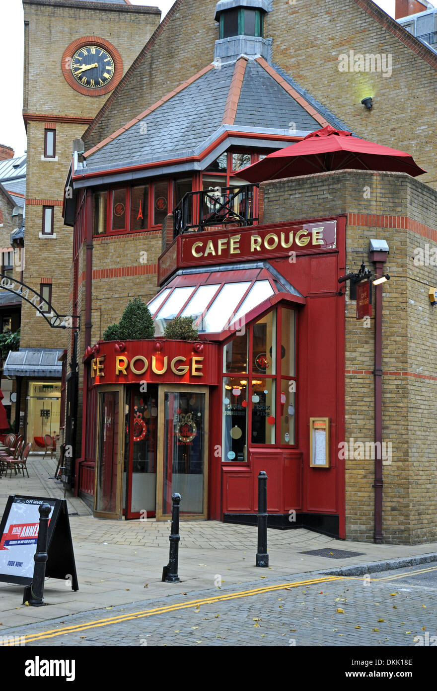 London cafe rouge hi-res stock photography and images - Alamy