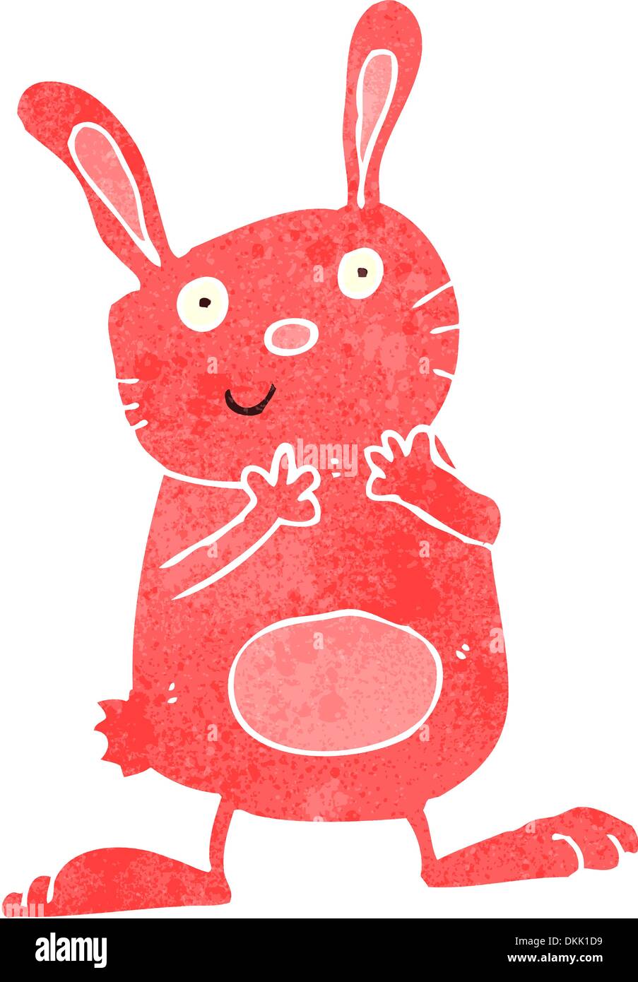 Retro cartoon illustration. On plain white background Stock Vector ...