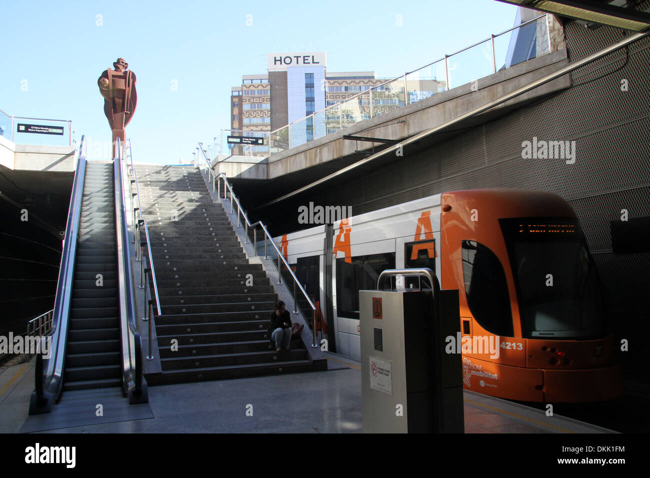 Alicante Tram Marq Station Stock Photo: 63727880 - Alamy