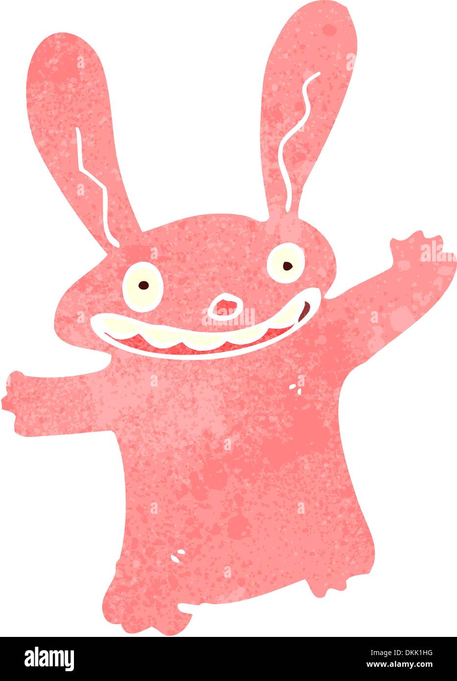 Retro cartoon illustration. On plain white background Stock Vector ...