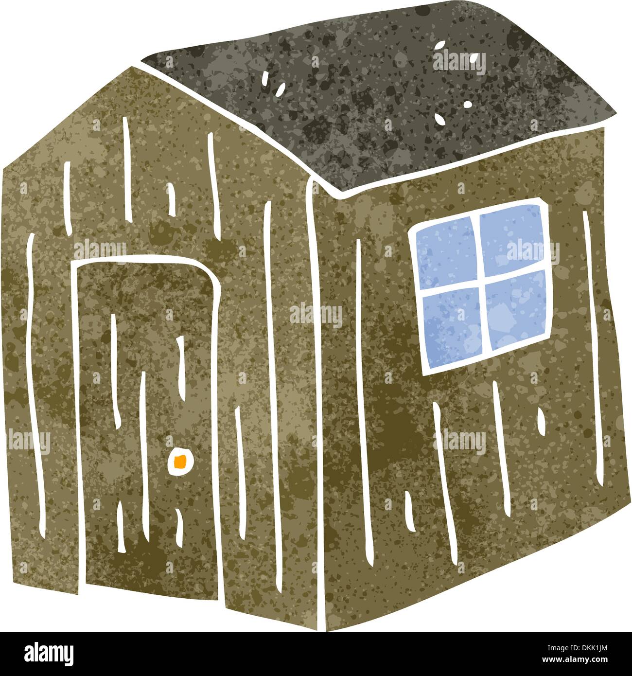 Retro cartoon illustration. On plain white background Stock Vector ...