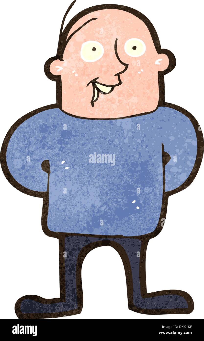 Retro cartoon illustration. On plain white background Stock Vector ...