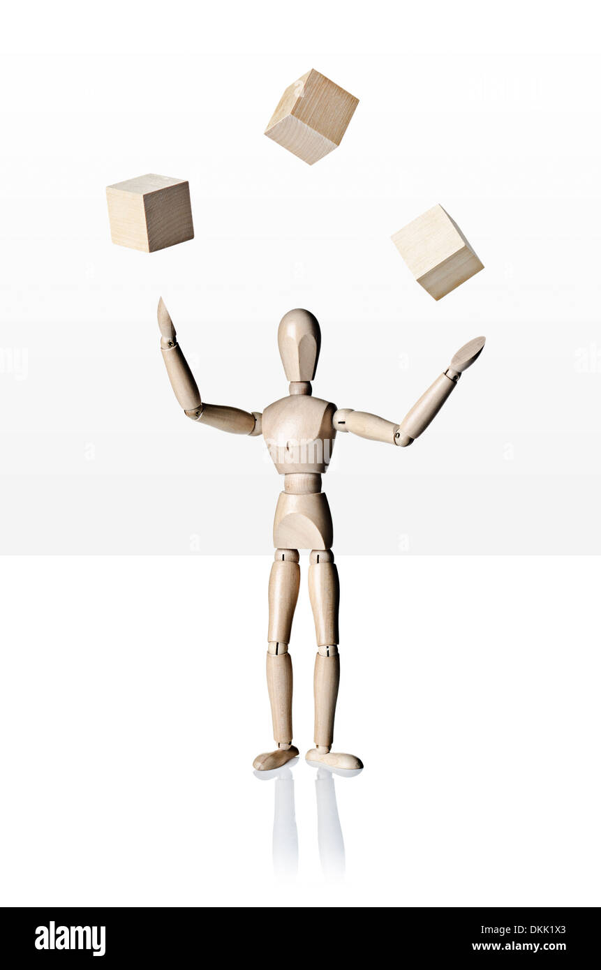 Performer juggling Cut Out Stock Images & Pictures - Alamy