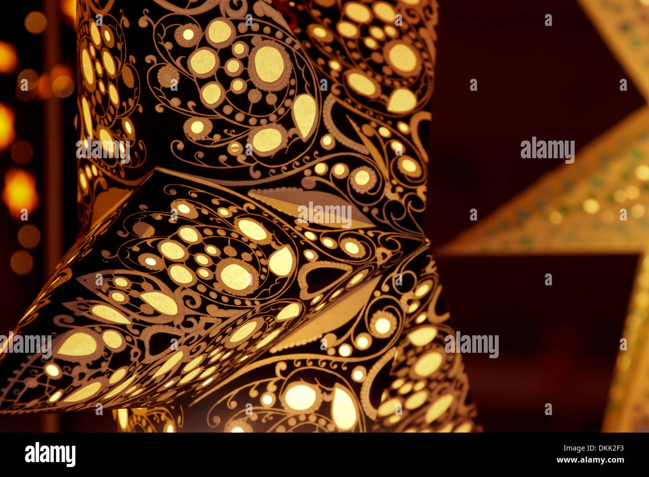 Christmas decorations for the festive period Stock Photo - Alamy