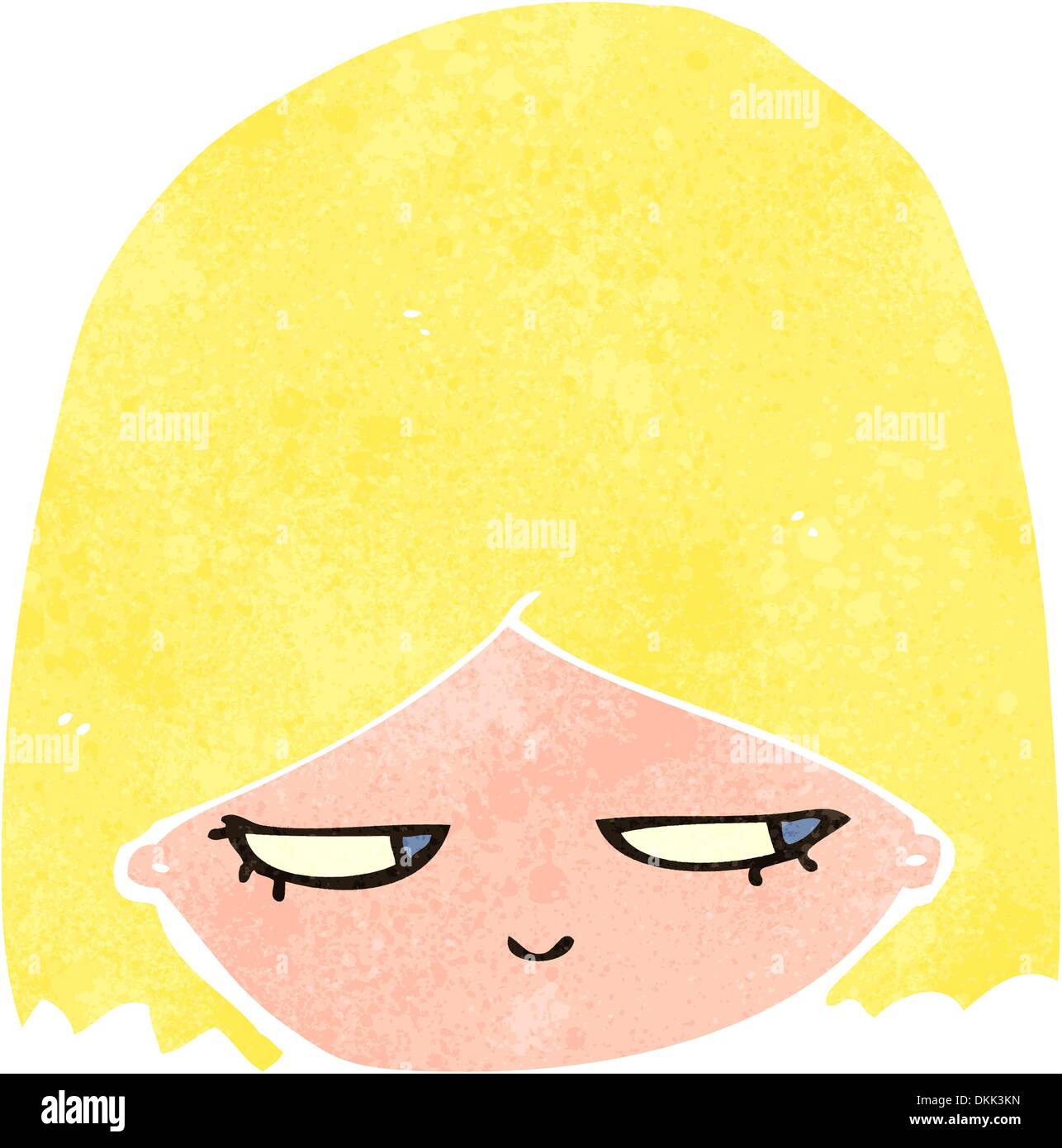 Retro cartoon illustration. On plain white background Stock Vector ...