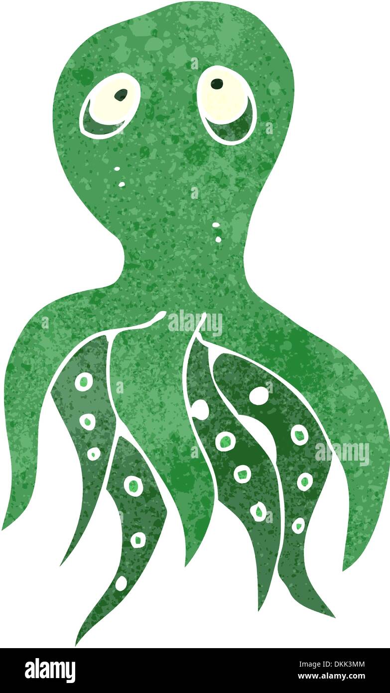 Retro cartoon illustration. On plain white background Stock Vector ...