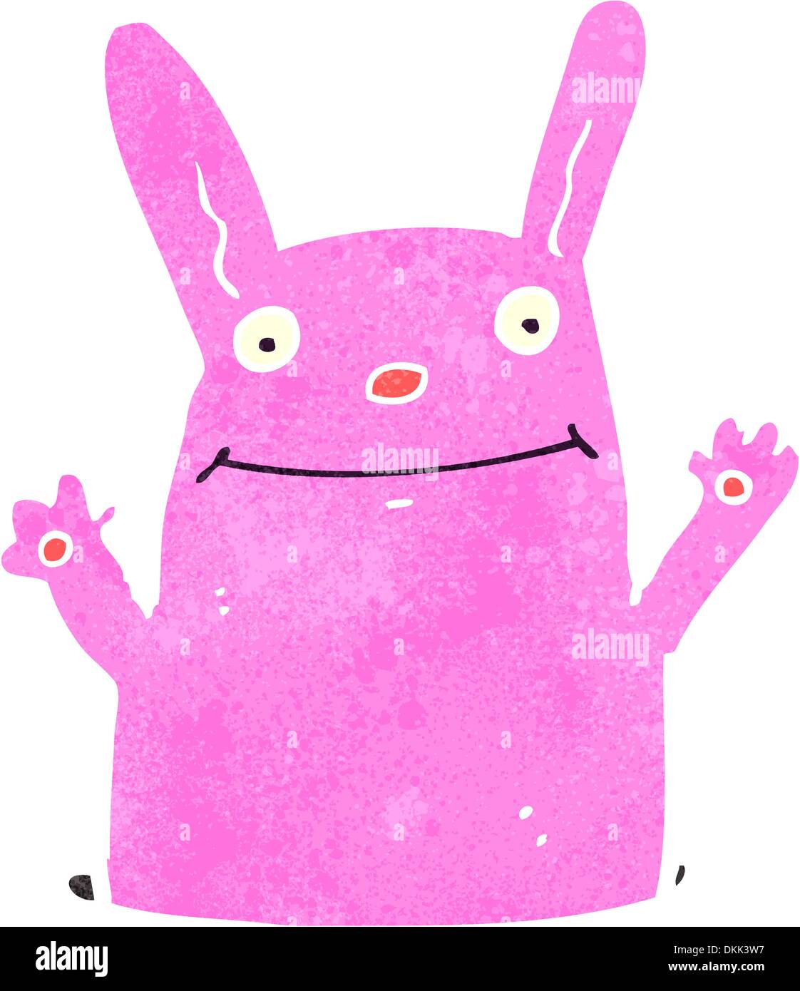 Retro cartoon illustration. On plain white background Stock Vector ...