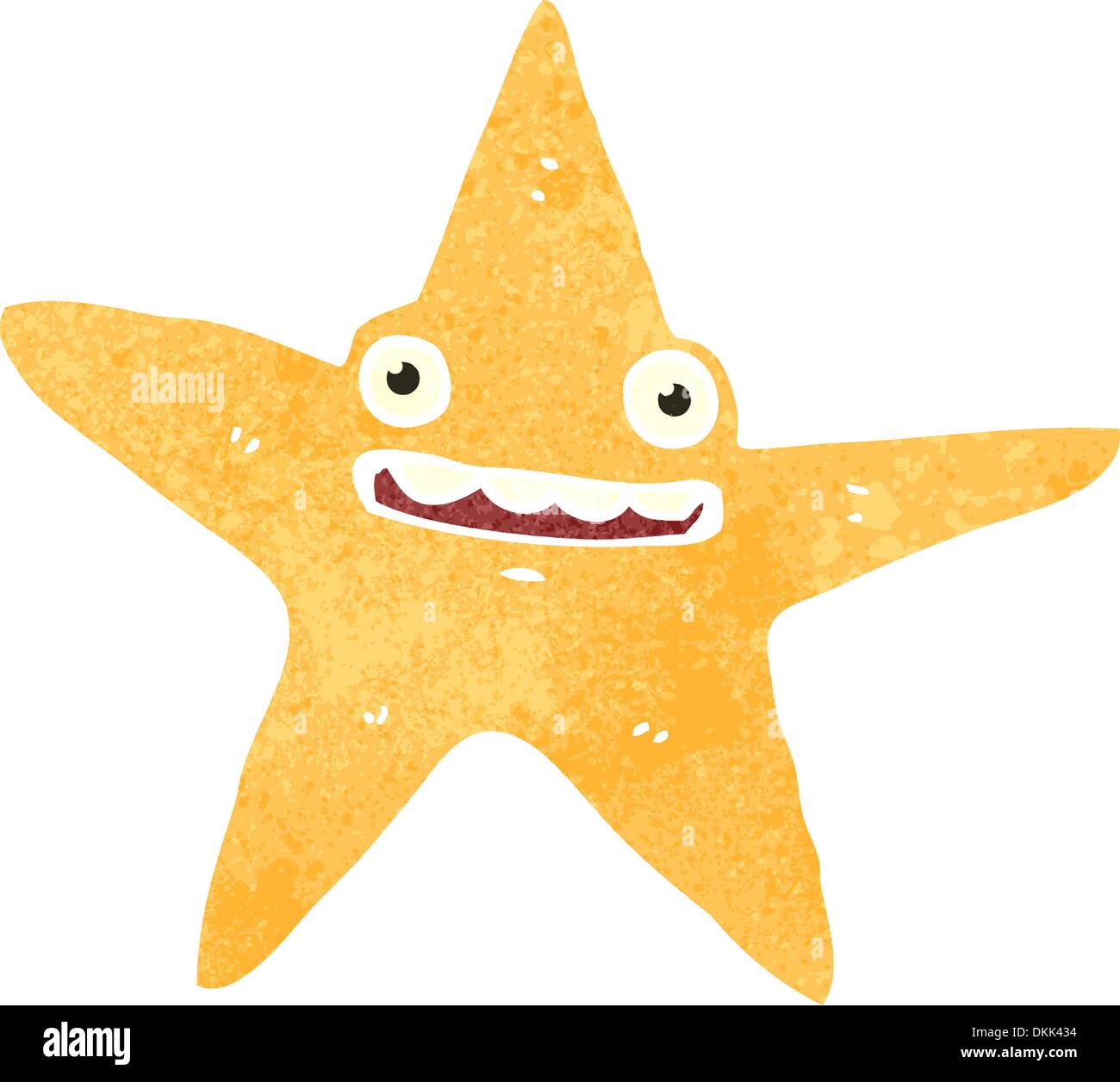 Retro cartoon illustration. On plain white background Stock Vector ...