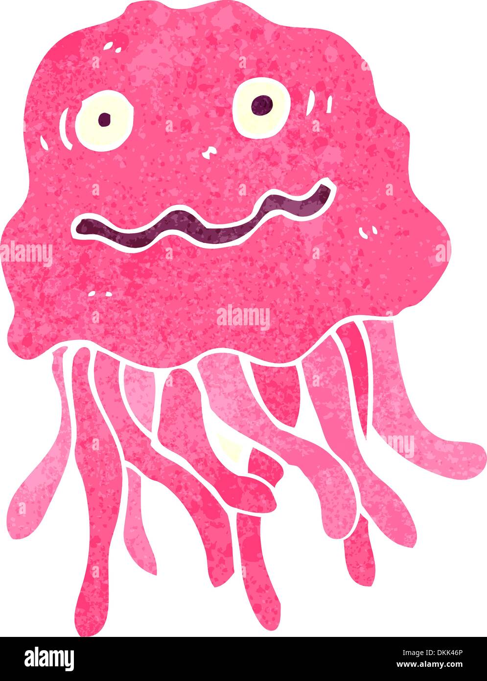 Retro cartoon illustration. On plain white background Stock Vector ...