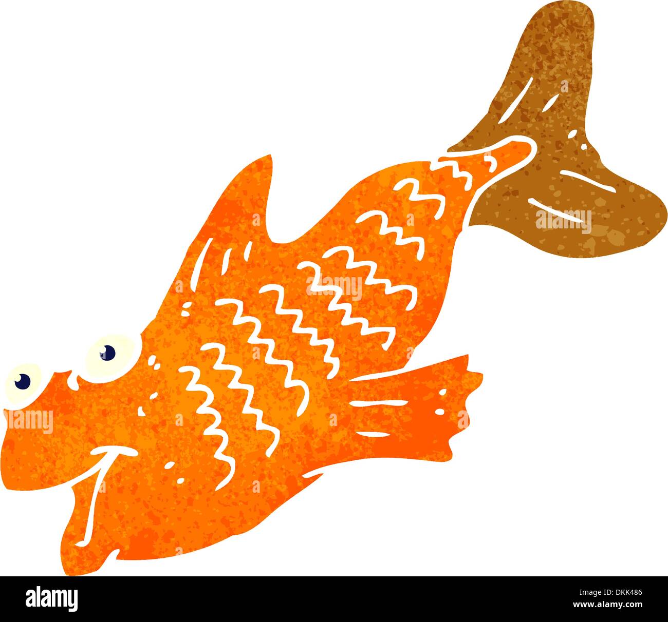 Retro cartoon illustration. On plain white background Stock Vector ...