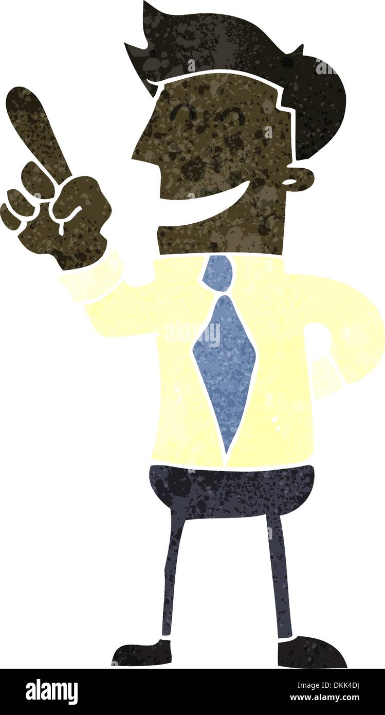 Retro cartoon illustration. On plain white background Stock Vector ...