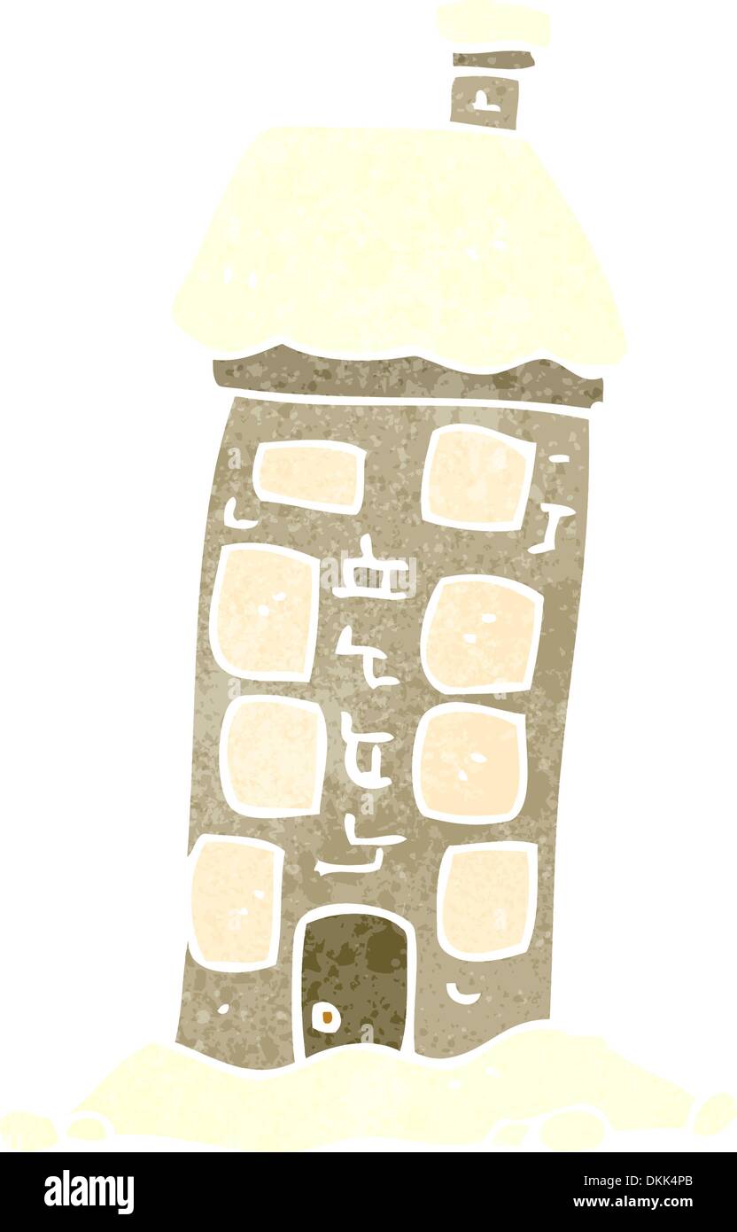 Retro cartoon illustration. On plain white background Stock Vector ...