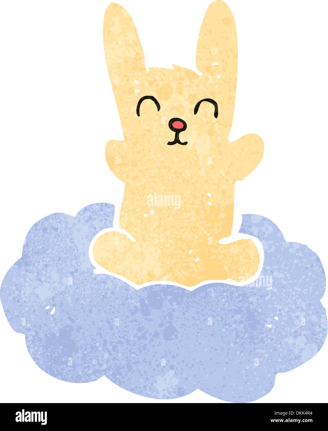 Retro cartoon illustration. On plain white background Stock Vector ...