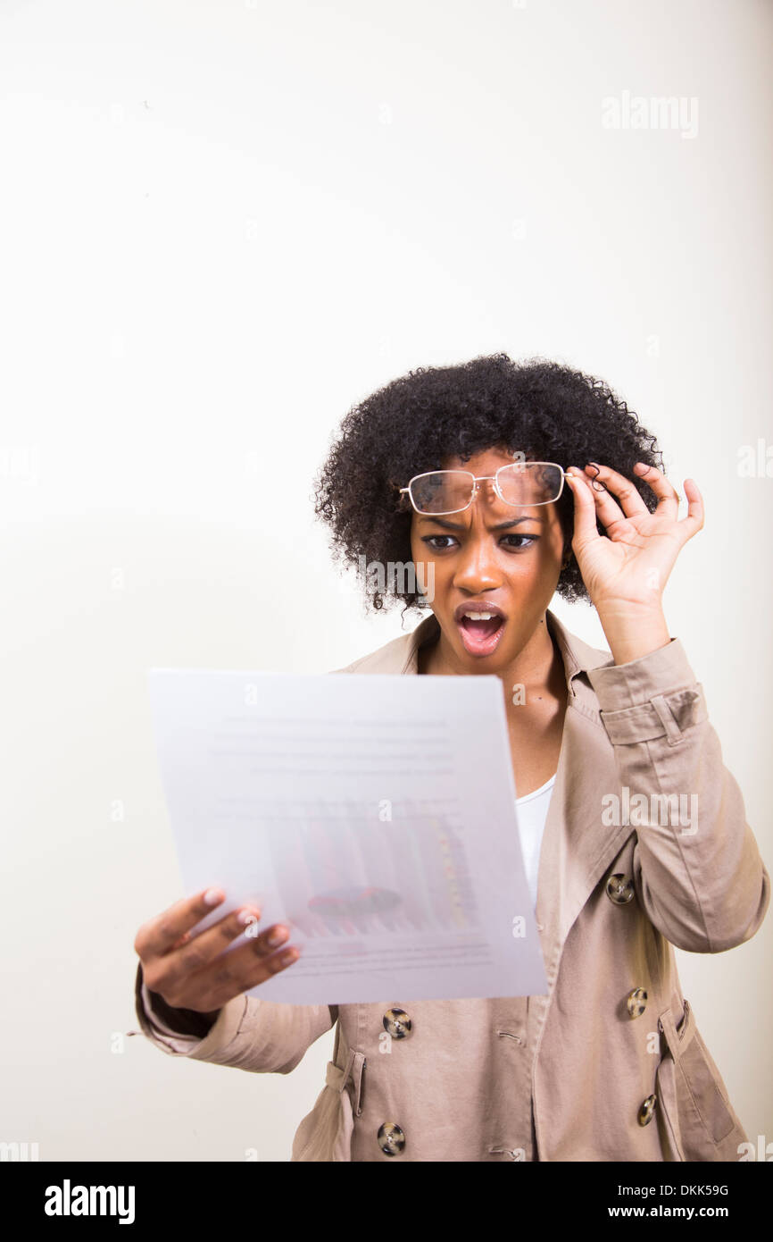 Reading bad reports hi-res stock photography and images - Alamy