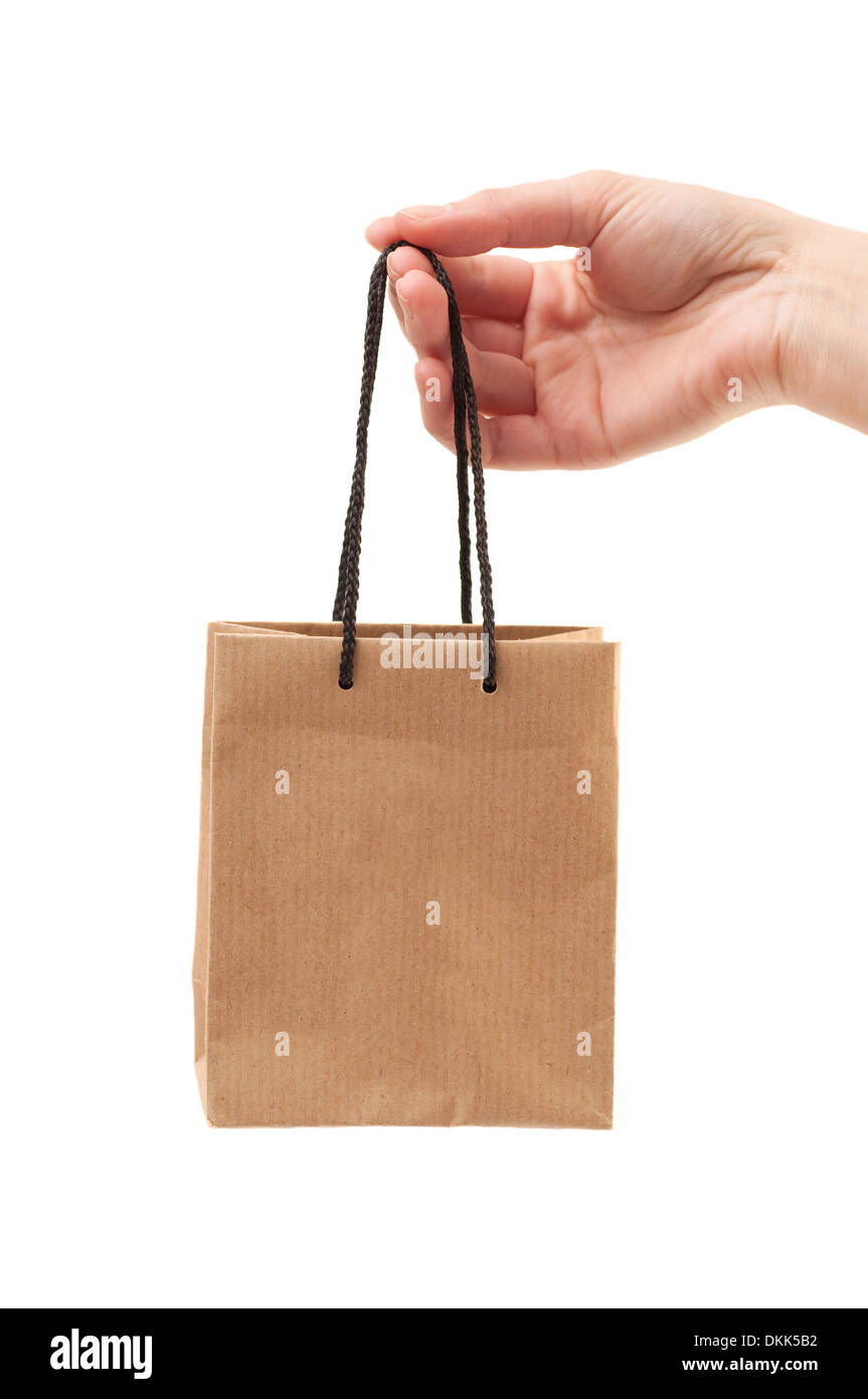 Small paper bag hi-res stock photography and images - Alamy