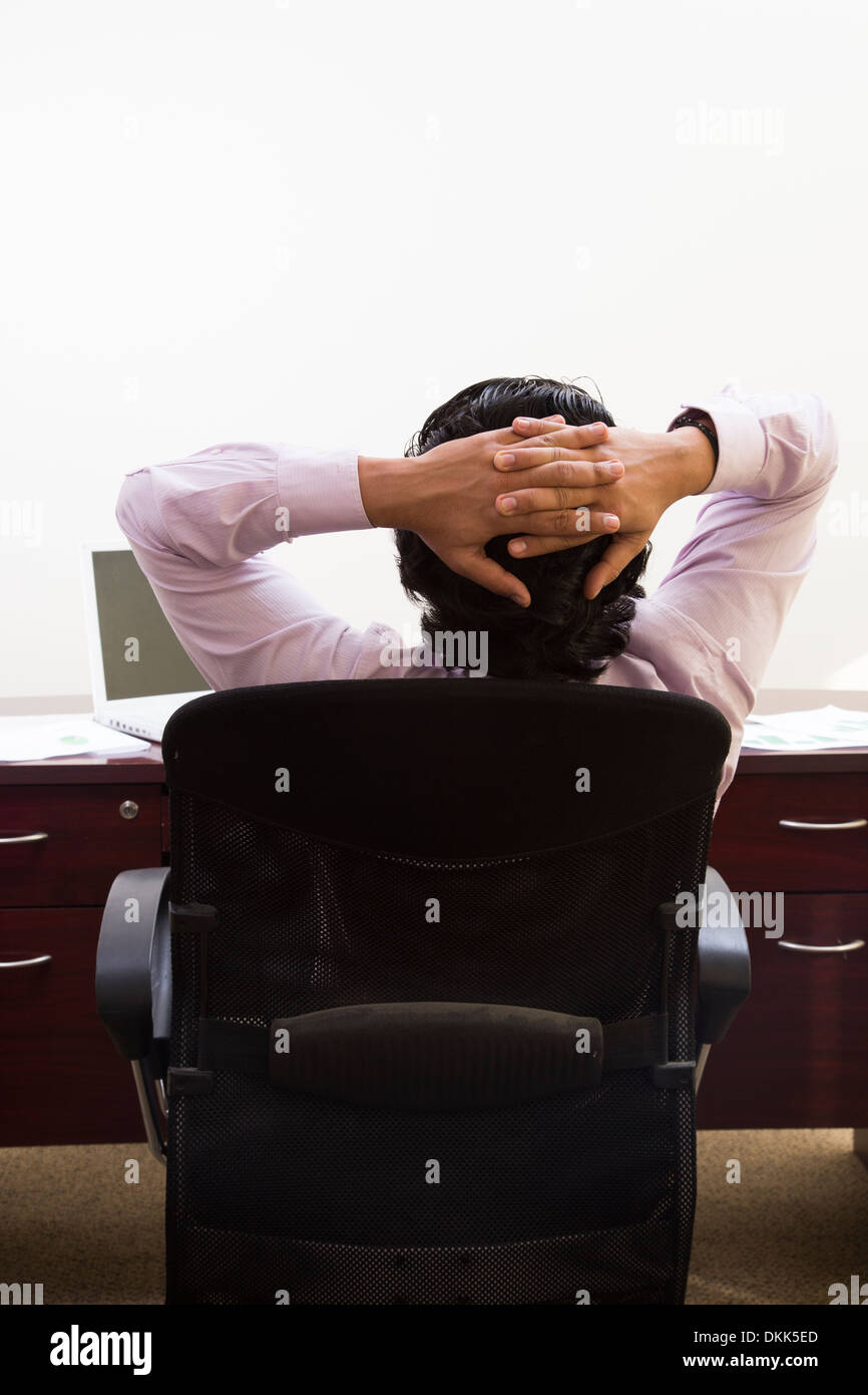 Folded hands behind back hi-res stock photography and images - Alamy