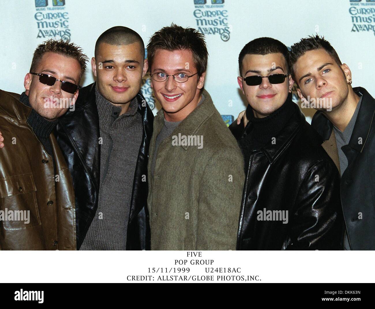 Nov. 15, 1999 - FIVE.POP GROUP.15/11/1999.U24E18AC.CREDIT:(Credit Image ...